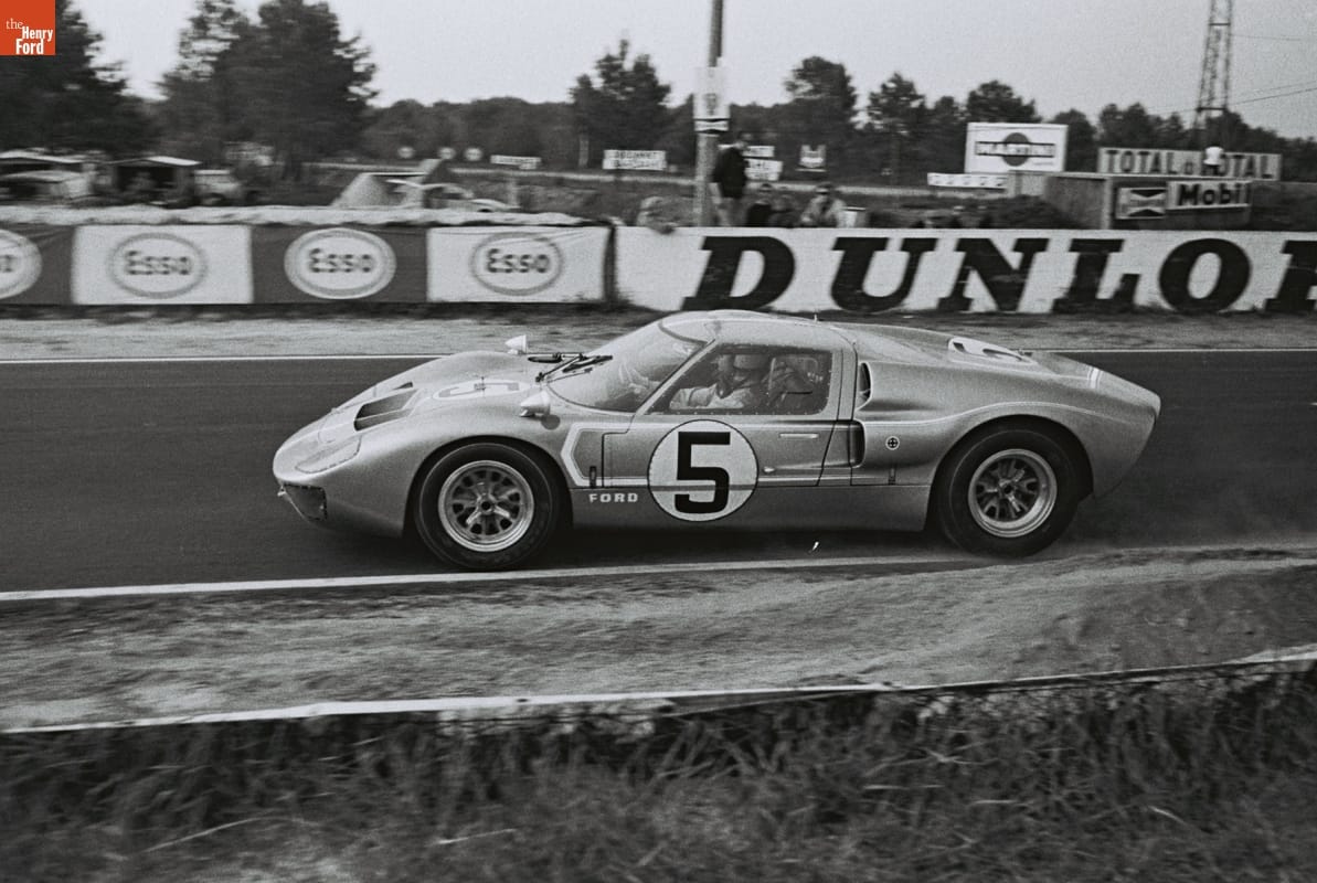 Ford Mark II B Driven by Frank Gardner and Roger McCluskey in the 24 ...