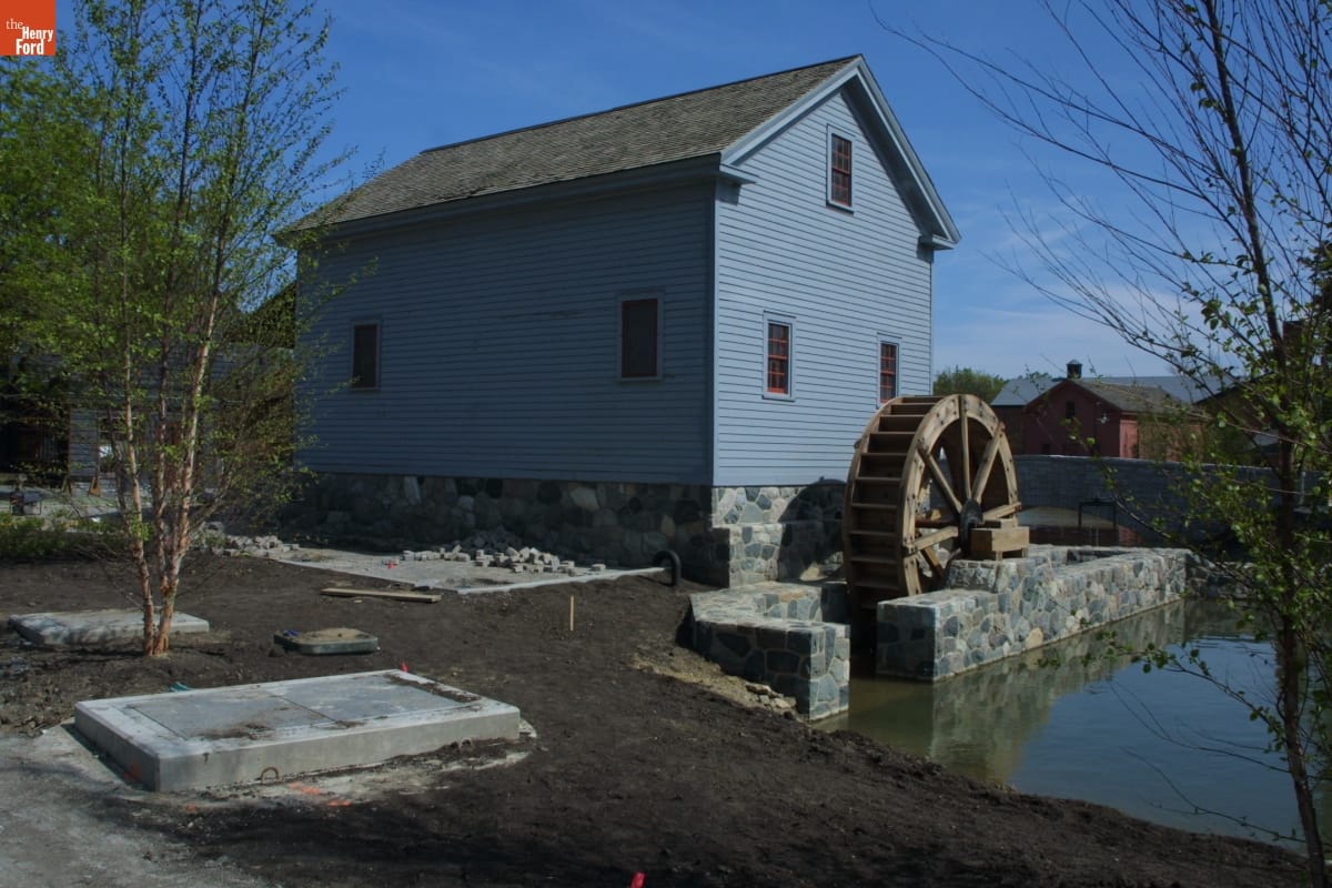 Loranger Gristmill in Liberty Craftworks District, Greenfield Village ...