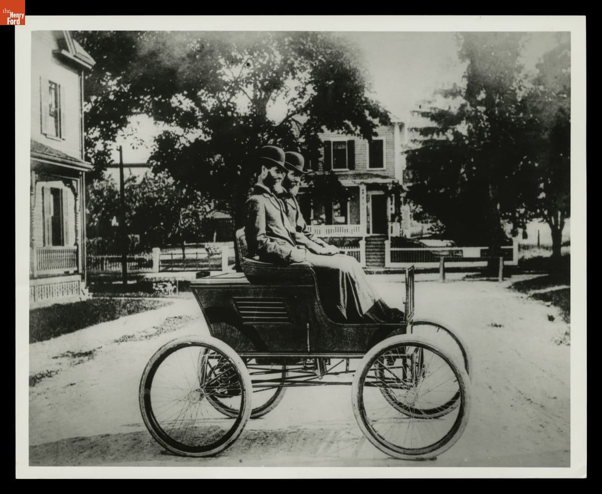 Francis E. Stanley and Freelan O. Stanley in the First Stanley Steam ...