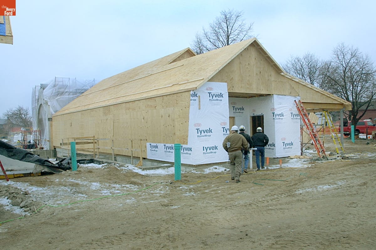 Liberty Craftworks Store Construction during the Greenfield Village ...