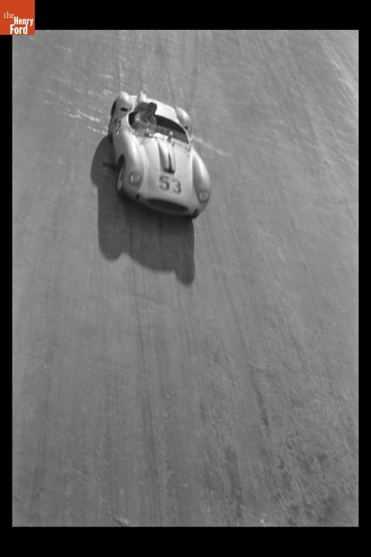 Richie Ginther Driving Ferrari 412 MI #0744MI during Bahamas Speed ...