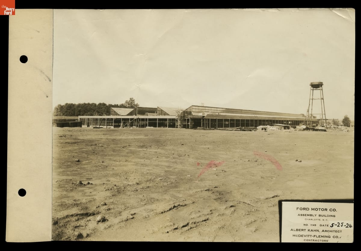 Construction Progress, Ford Motor Company Assembly Plant, Charlotte ...