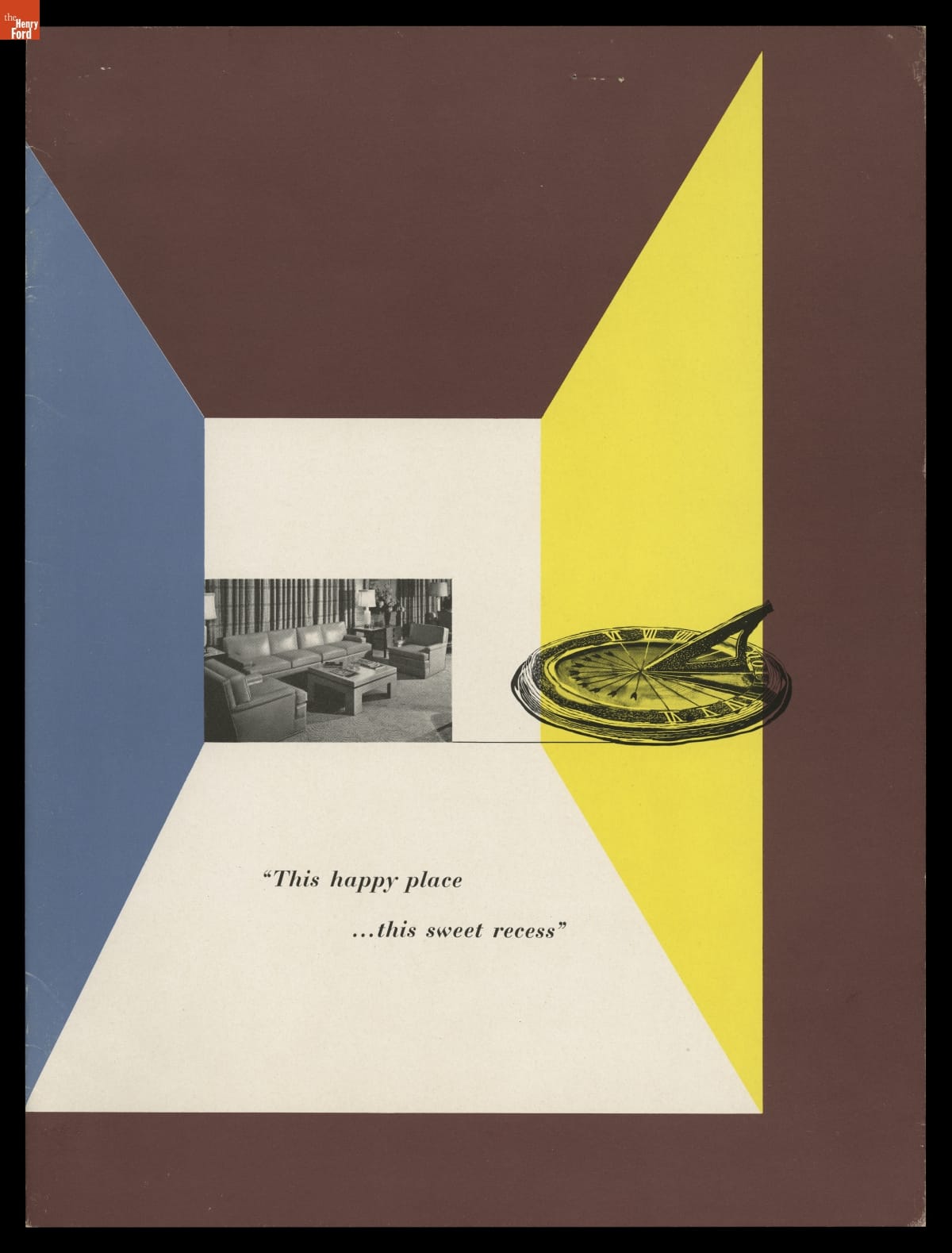 Brochure, "This Happy Place...This Sweet Recess," George W. Walker ...