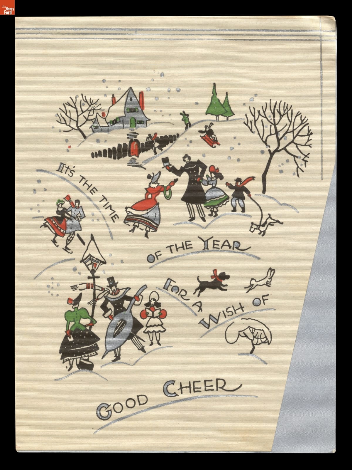 "It's the Time of the Year for a Wish of Good Cheer," 1935