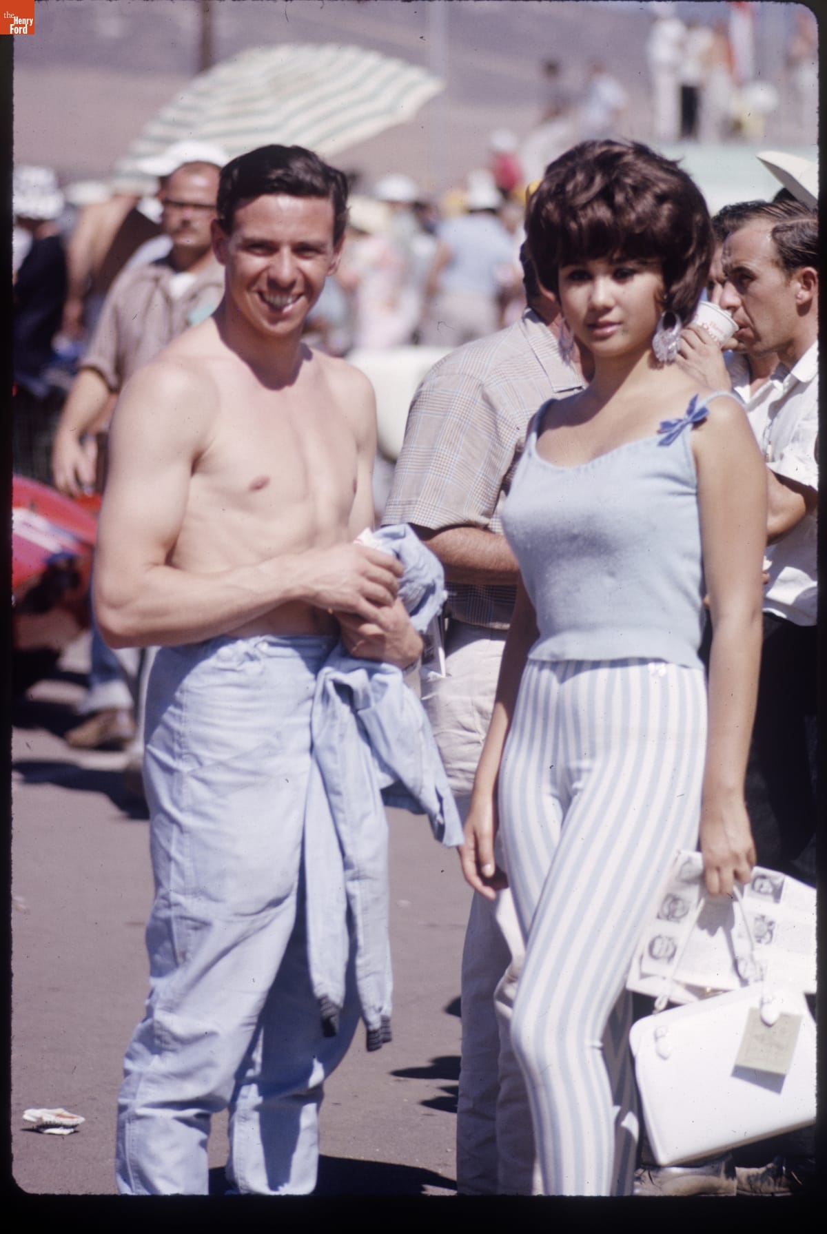 Jim Clark at the 6th Annual Los Angeles Times Grand Prix, Riverside ...