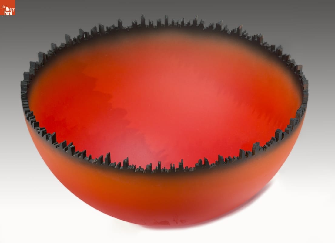 "Cityscape Bowl" by Jay Musler, 1998