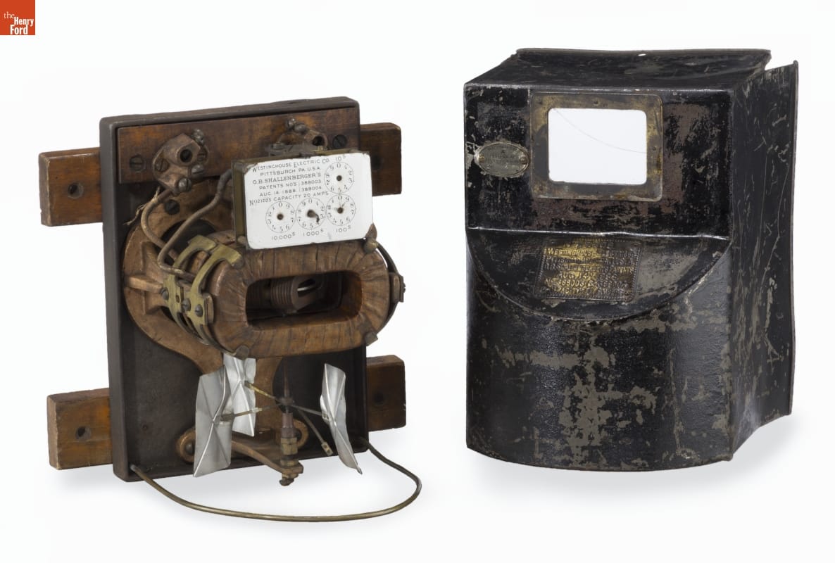 Westinghouse Shallenberger Ampere-hour Meter, 1888-1890