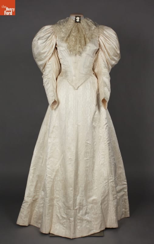 Wedding Dress, Worn by Susan E. Springer, 1894