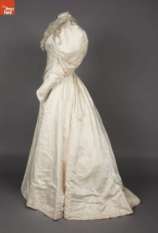 Wedding Dress, Worn by Susan E. Springer, 1894
