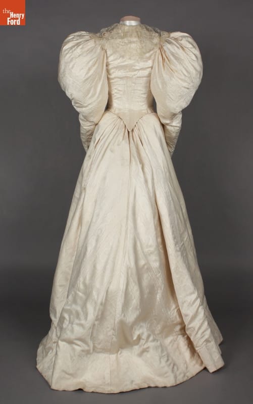 Wedding Dress, Worn by Susan E. Springer, 1894