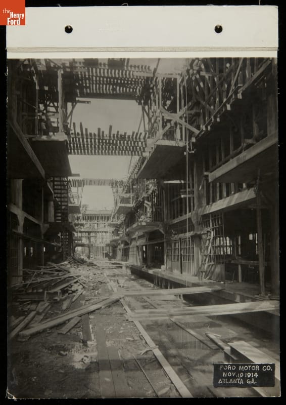 Ford Motor Company--Plant Construction--Atlanta Georgia--1914--Item53