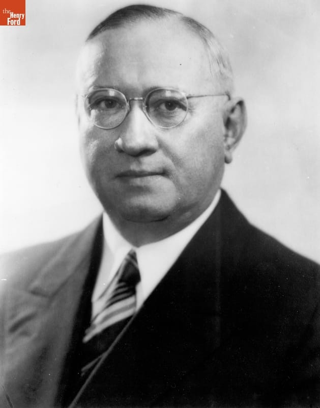 Portrait of Ford Motor Company Executive E. G. Liebold, circa 1925