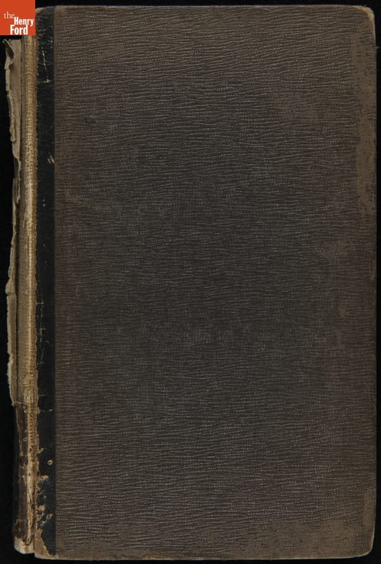 Book Used by Milton Wright, "English Synonymes Classified and Explained ...