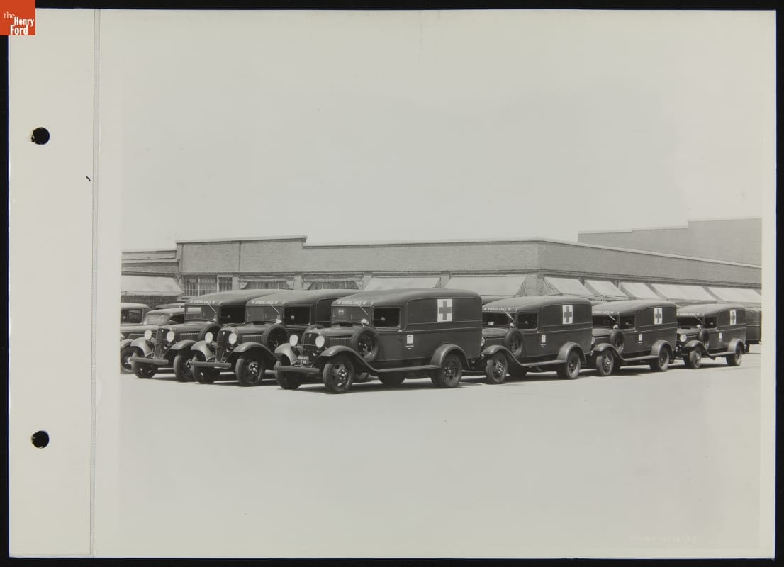 Ford Military Ambulances, 1933