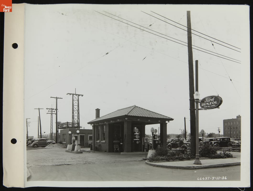Ford Benzol Station to be Rebuilt, Highland Park Opposite Ford Plant ...