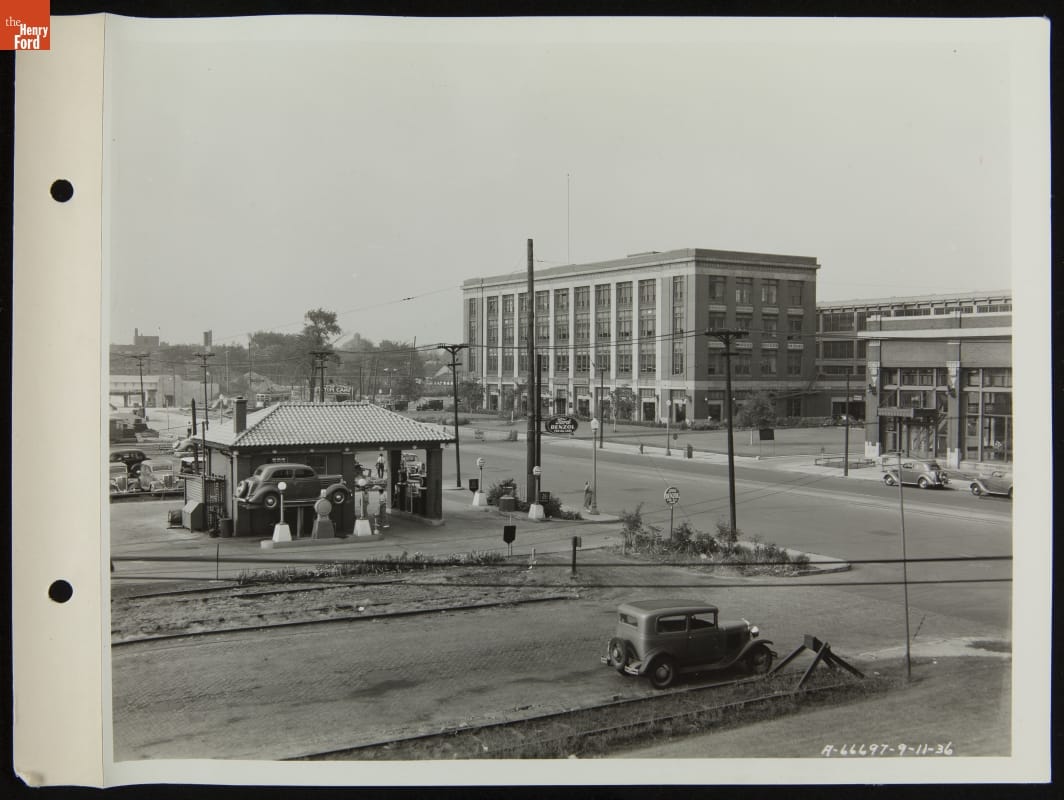 Ford Benzol Station to be Rebuilt, Highland Park Opposite Ford Plant ...