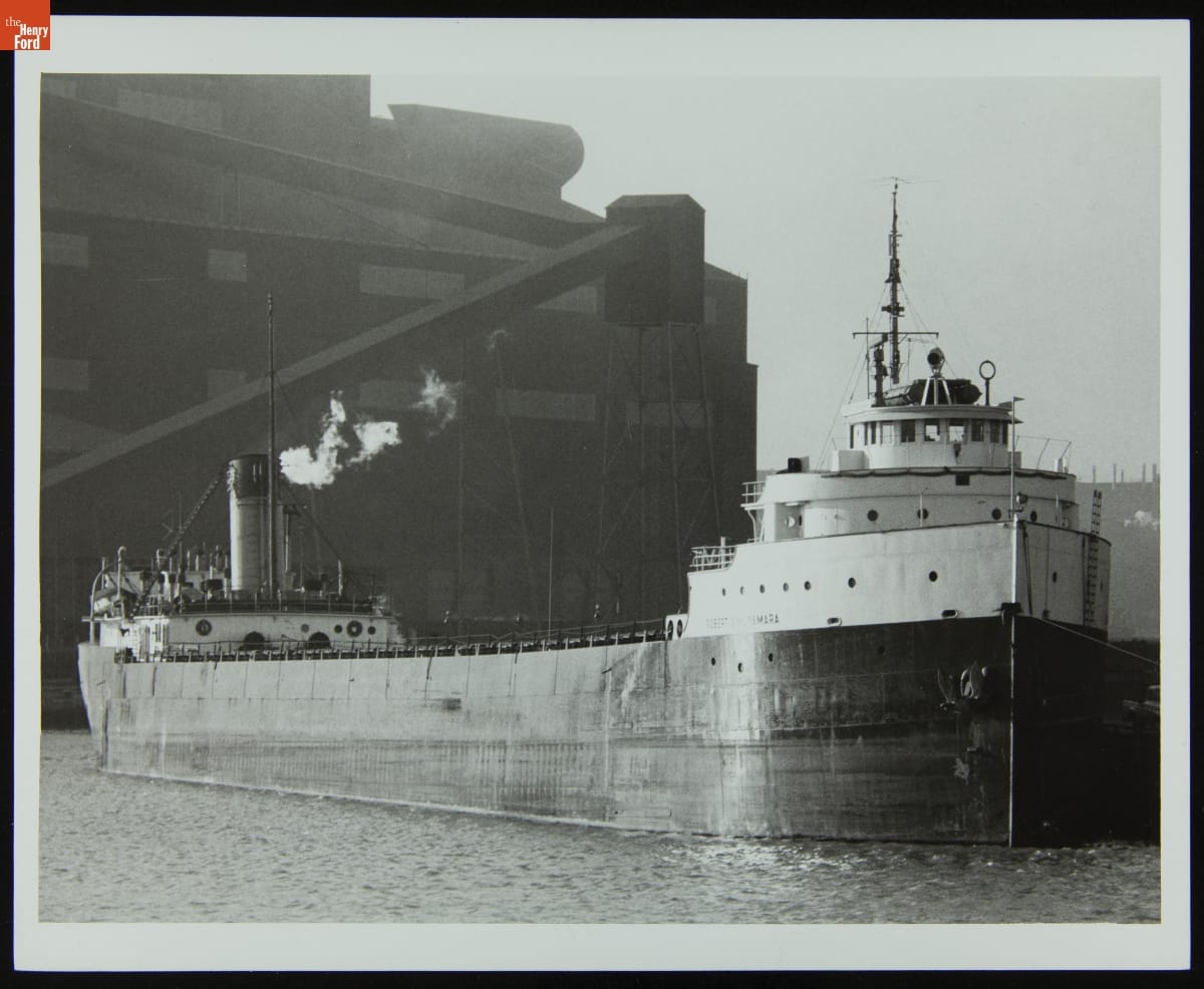 Ford Freighter "Robert S. McNamara" Docked, circa 1964