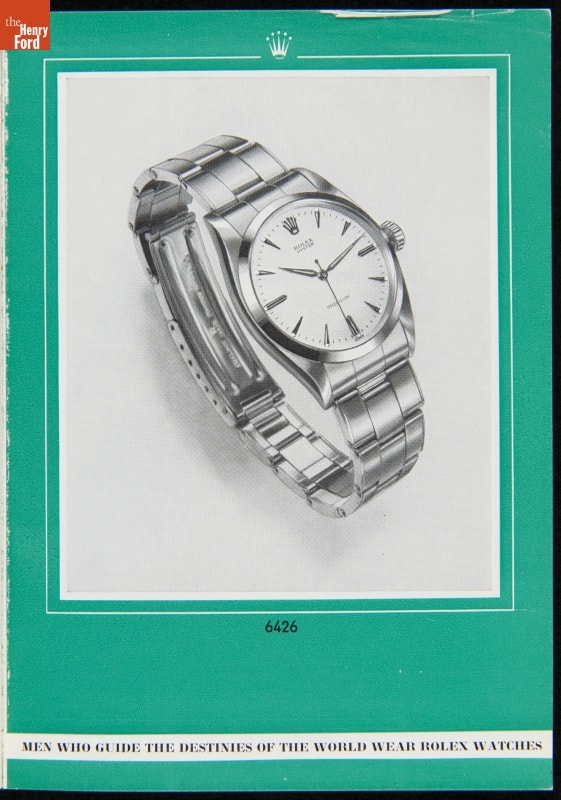 American Rolex Watch Corporation Catalog, "Men Who Guide the Destinies ...