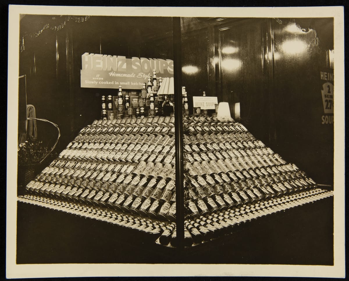 Store Display of Heinz Soup Products, Providence, Rhode Island, June 20 ...