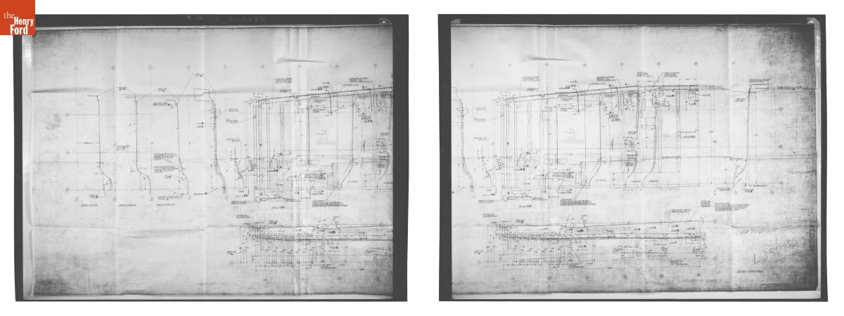 Drawing, "Pan Assembly Floor Front," Ford Automobile, October 25, 1941