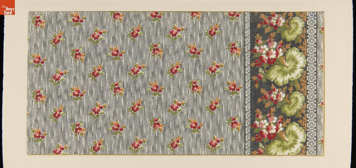 Sample Book for Cocheco Prints, "Alpaca 8617," 1880-1885
